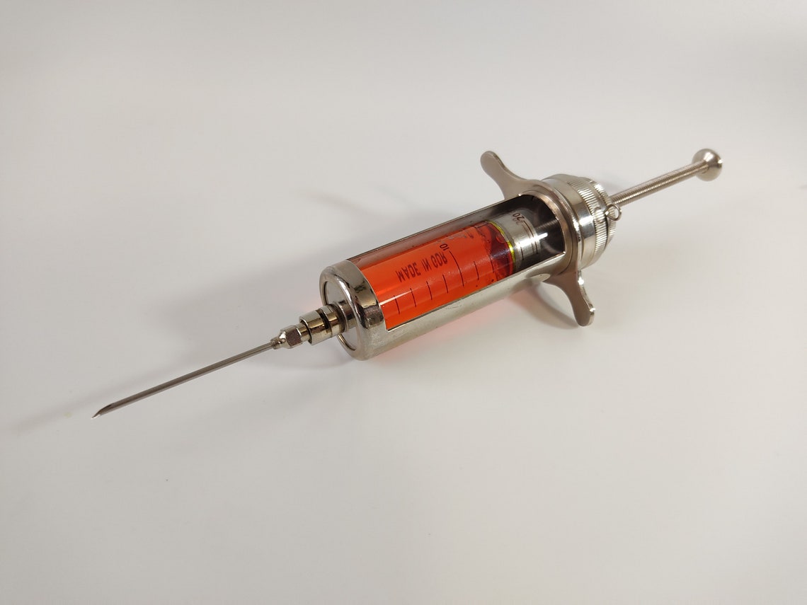 Brilliant Gift Antique Medical Equipment Glass Syringes | Etsy