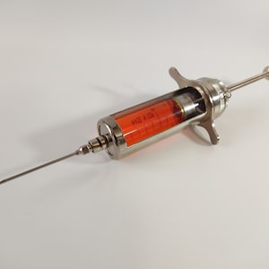 Brilliant Gift Antique Medical Equipment Glass Syringes Premium Medical ...