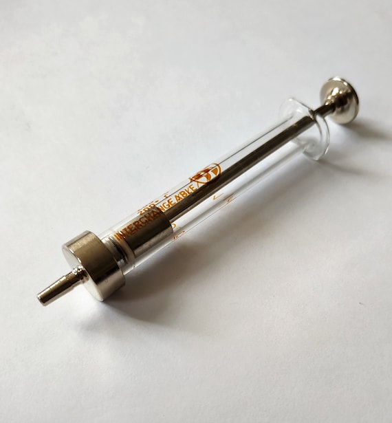 Vintage Medical 1 ML / 1 Pc NUEVO Jeringa de vidrio Registro - Etsy México