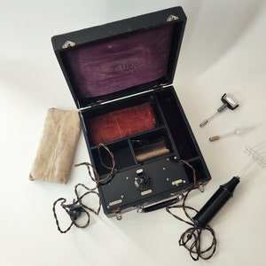 Rare VIOLET RAY MACHINE "anthos" / Ray Generator - Rare Medical ...