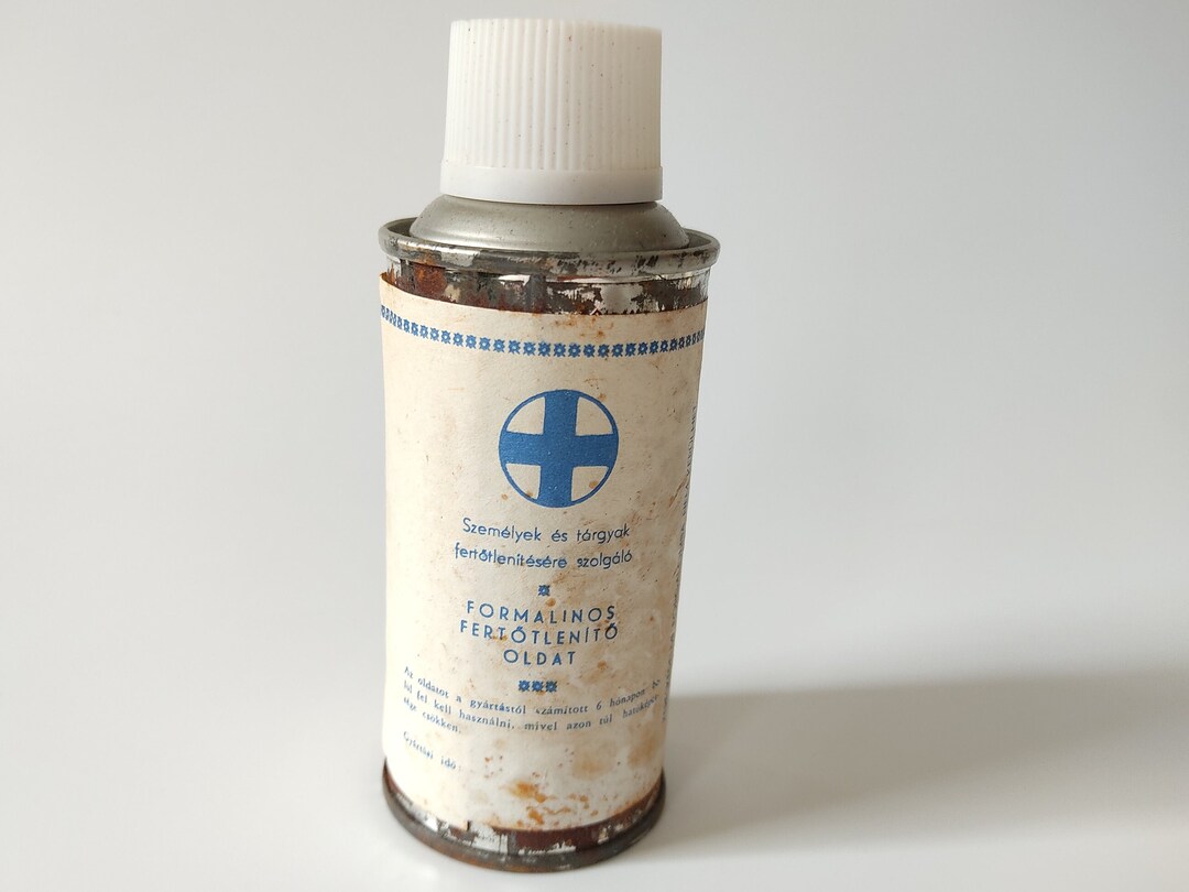 Rare FORMALINE DISINFECTING SOLUTION / Vintage Medical Tool Unopened ...