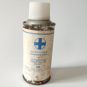Rare FORMALINE DISINFECTING SOLUTION / Vintage Medical Tool Unopened ...