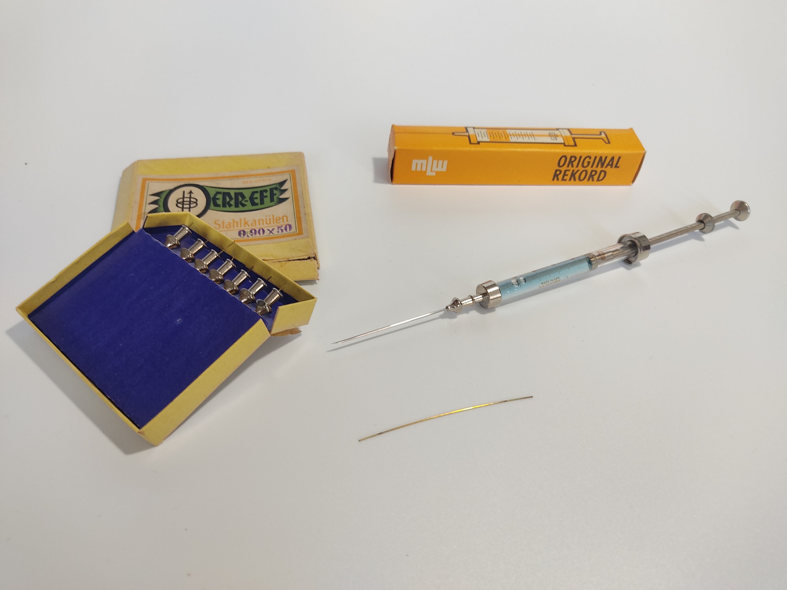 Antique Insulin Injection Set 1 Pc / 1 ML KIT Glass Syringe - Etsy