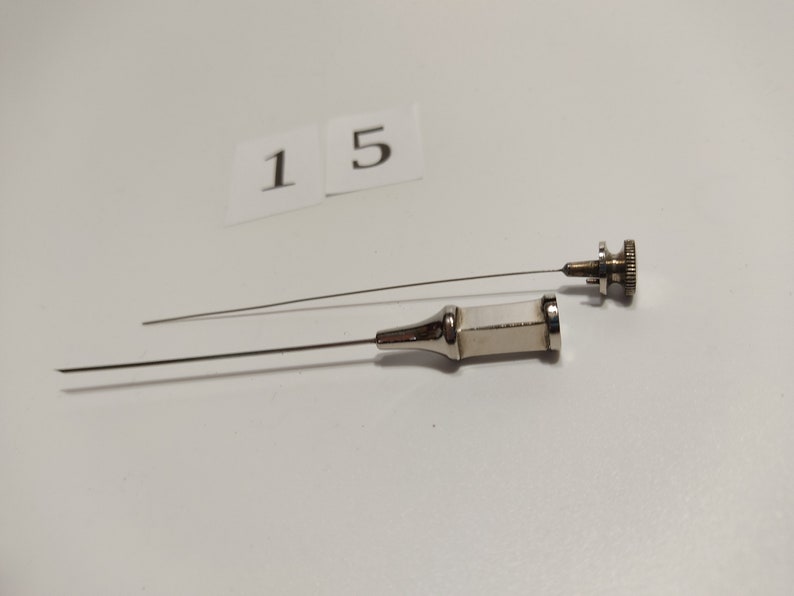 RARE RRR Special Needle Vintage Medical Tool - Metal Antique Old ...