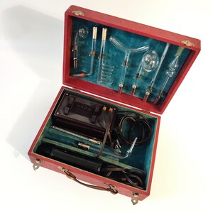 Vintage VIOLET RAY MACHINE El Fol Ray Generator Ozone Generator High ...