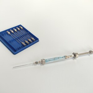 Antique Insulin Injection Set 1 Pc / 1 ML KIT Glass Syringe 1 Box Old ...