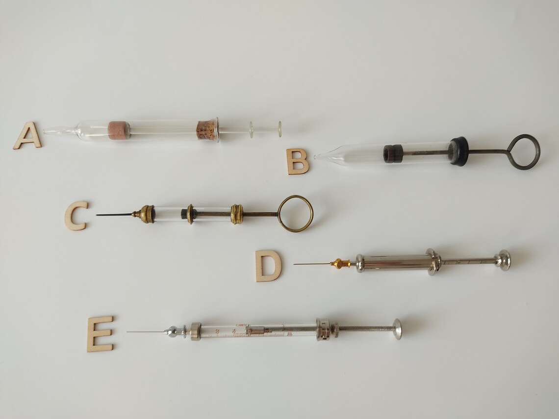 SUPER RARE Medical and Laboratory SYRINGE / Victorian Syringe - Etsy