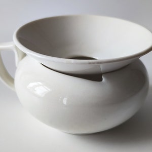 Vintage 1960-70s Medical Spittoon - Ceramic - Hospital, Patient Sputum ...