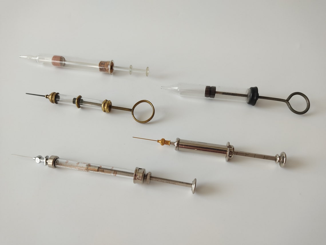 SUPER RARE Medical and Laboratory SYRINGE / Victorian Syringe - Etsy