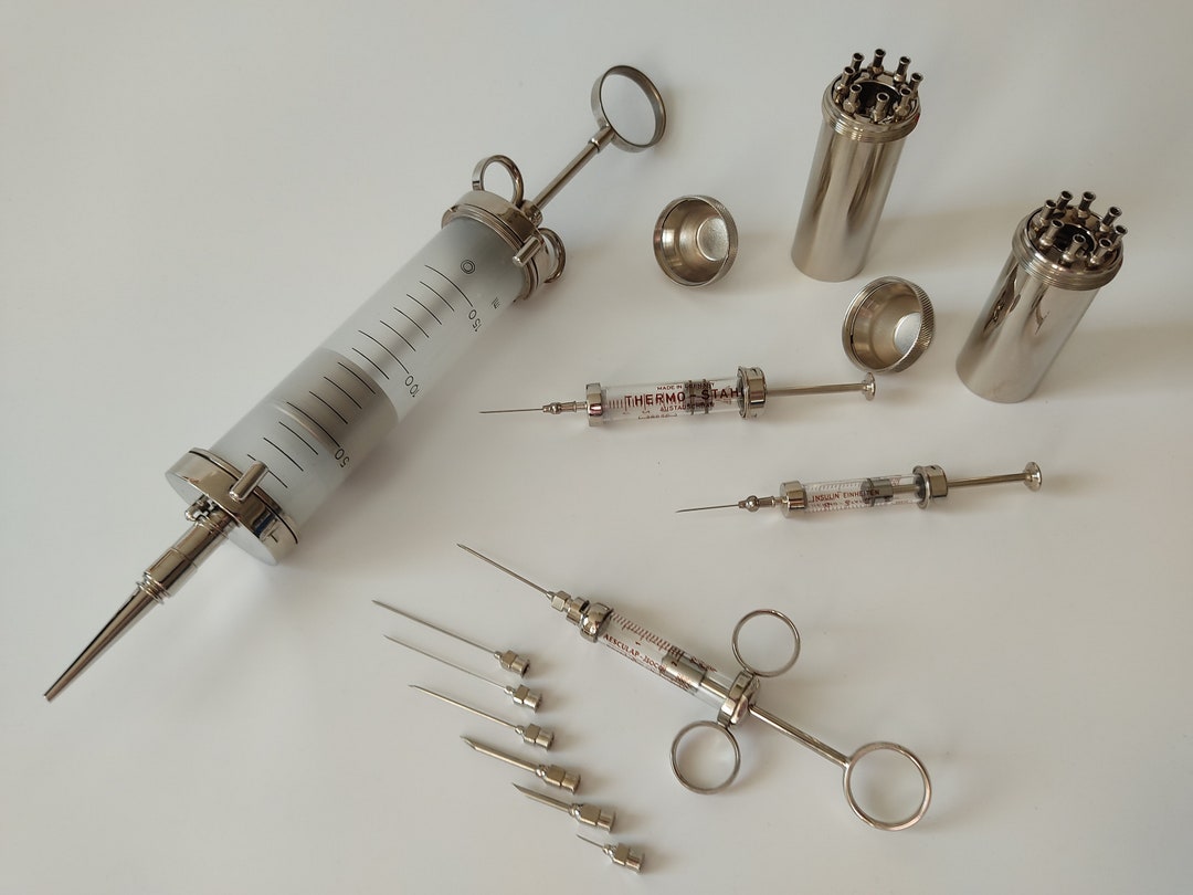 RRR SUPER RARE Glass Syringe(s) / Magnificent / Excellent Gift - in ...