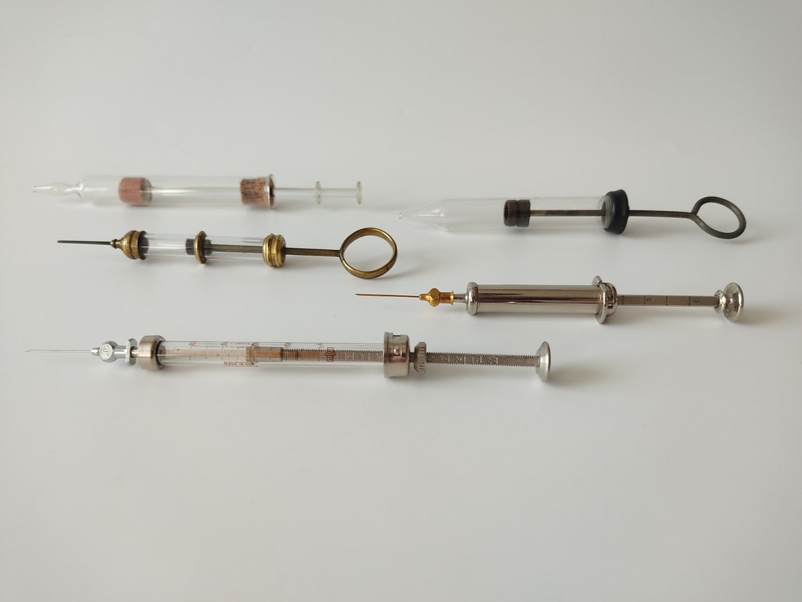 SUPER RARE Medical and Laboratory SYRINGE / Victorian Syringe - Etsy