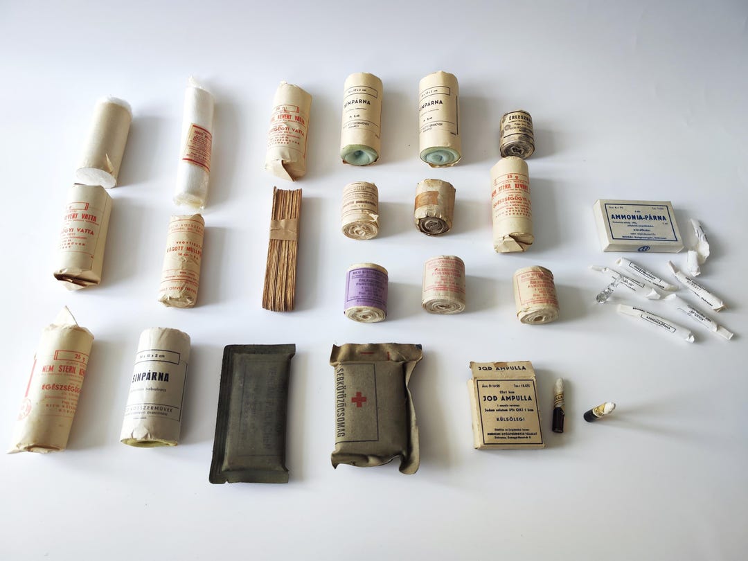 RARE Medical Special SURGICAL EQUIPMENT - Medical Bandage Sterile Mull ...