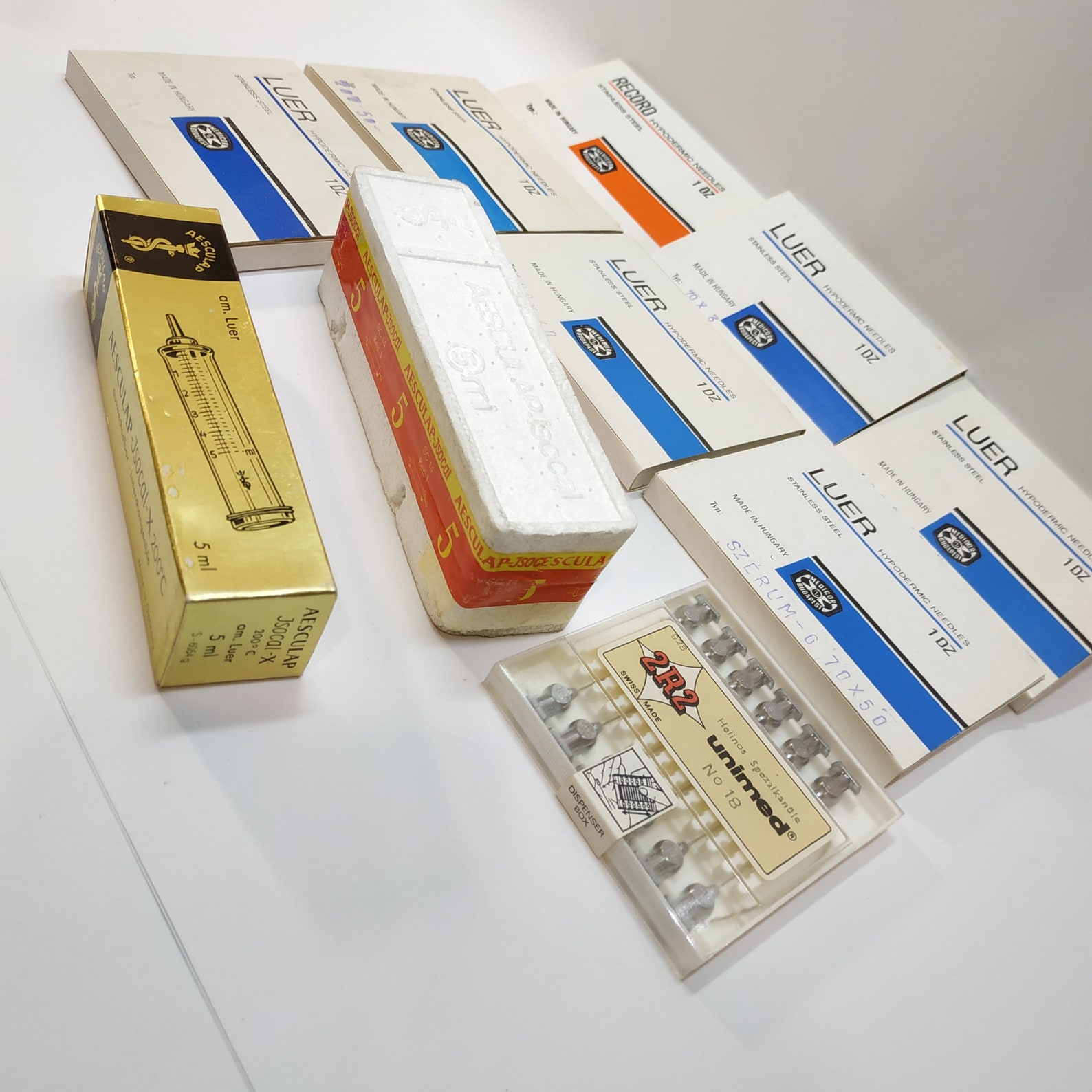 Vintage Medical AESCULAP KIT 5 Ml NEW Glass Syringe Reord - Etsy