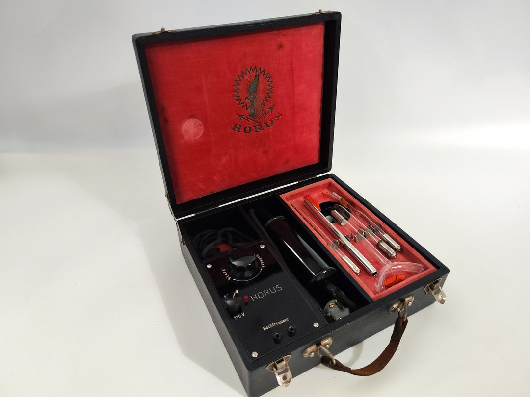 Rare VIOLET RAY MACHINE Horus / Ray Generator Rare Medical Equipment ...