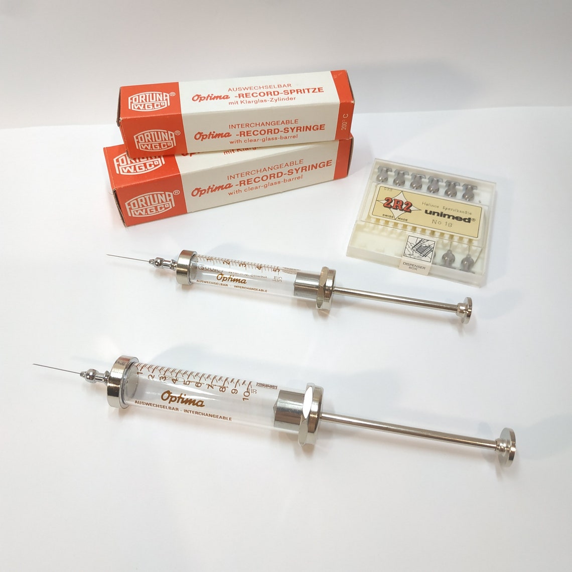 5 Ml 10 Ml NEW Glass Syringe 1 Box Record Needles - Etsy