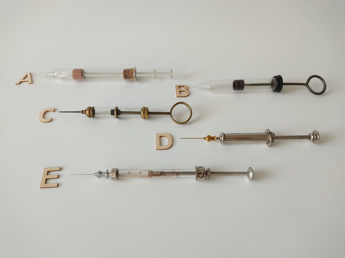 SUPER RARE Medical and Laboratory SYRINGE / Victorian Syringe - Etsy