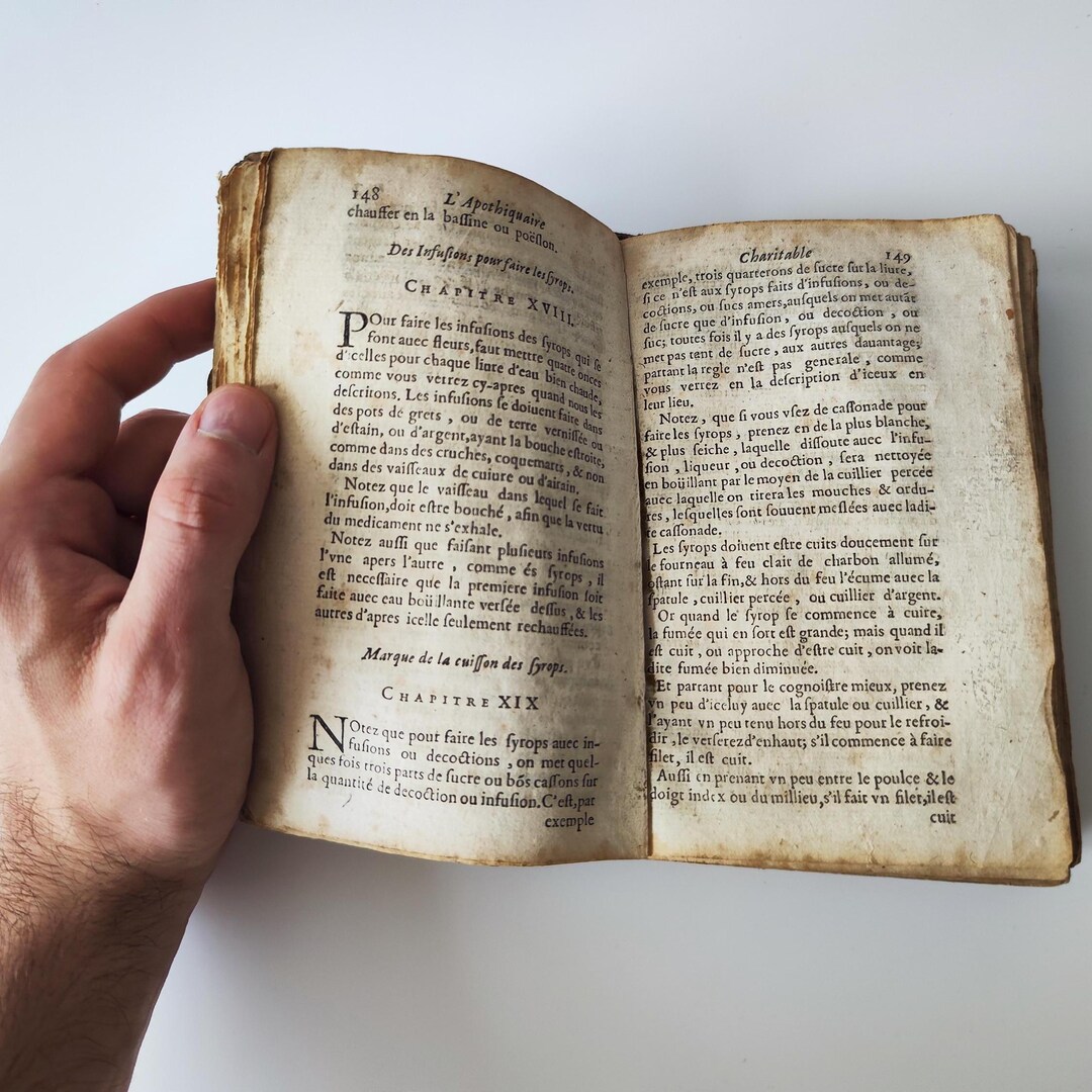 1567s SUPER RARE BOOK / French Medical Book / Very Very Old Antique ...