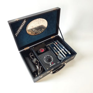 Vintage VIOLET RAY MACHINE Elektroozon Ray Generator / High Frequency ...