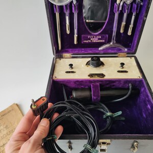 Rare Vintage Violet Ray Machine - Rare Medical Equipment Treatment ...