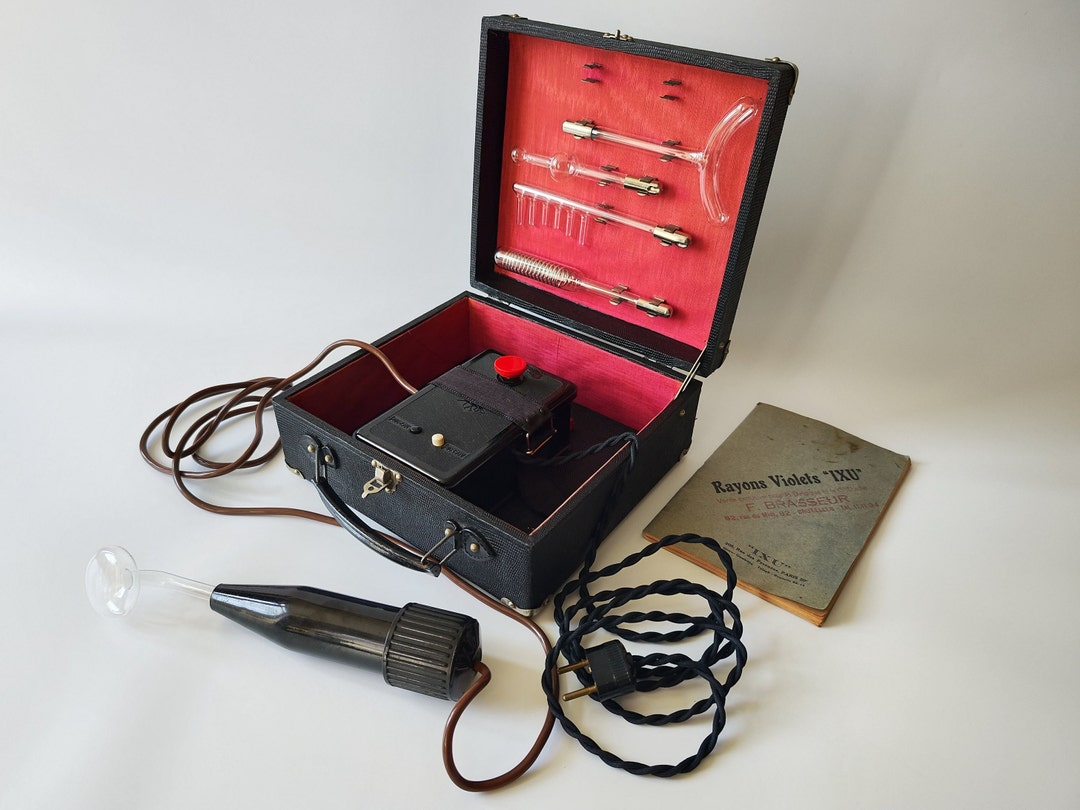 Vintage VIOLET RAY MACHINE / Old Ray Generator - Rare Medical Equipment ...