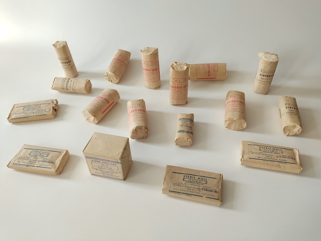 RARE Medical Special SURGICAL EQUIPMENT - Medical Bandage Sterile Mull ...