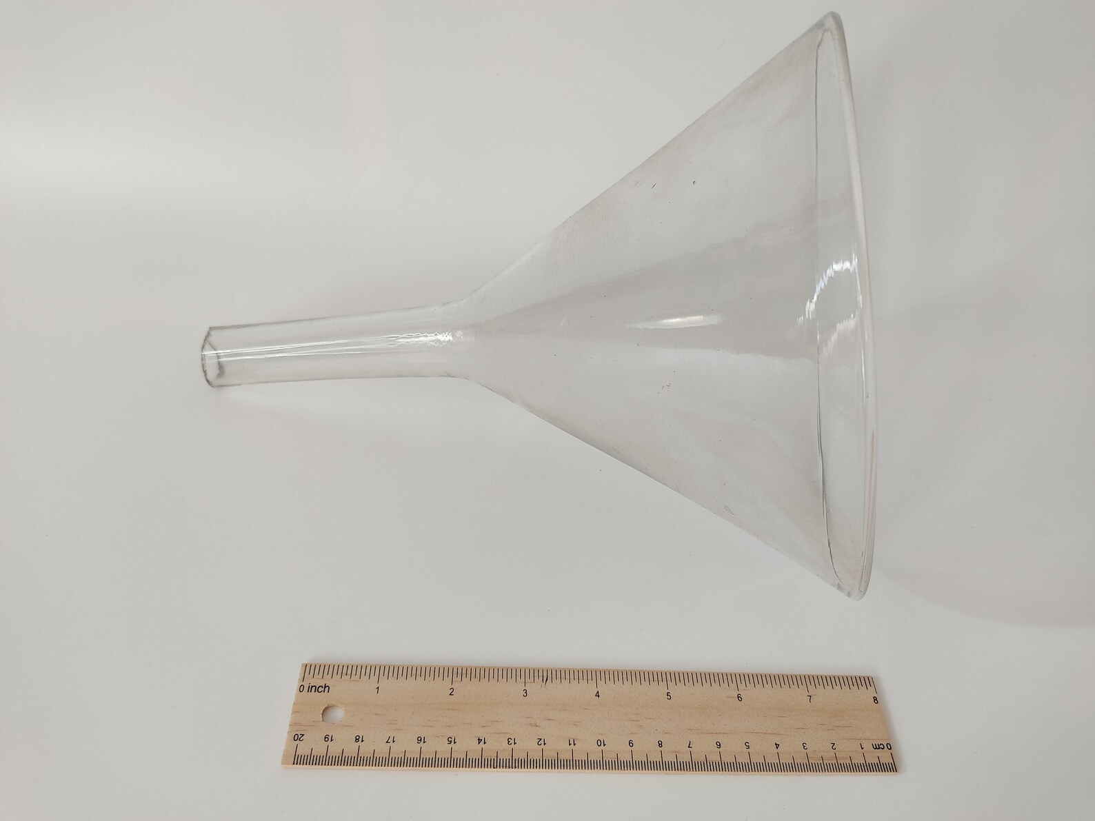 Damaged Antique Large Laboratory Glass Funnel Laboratory - Etsy