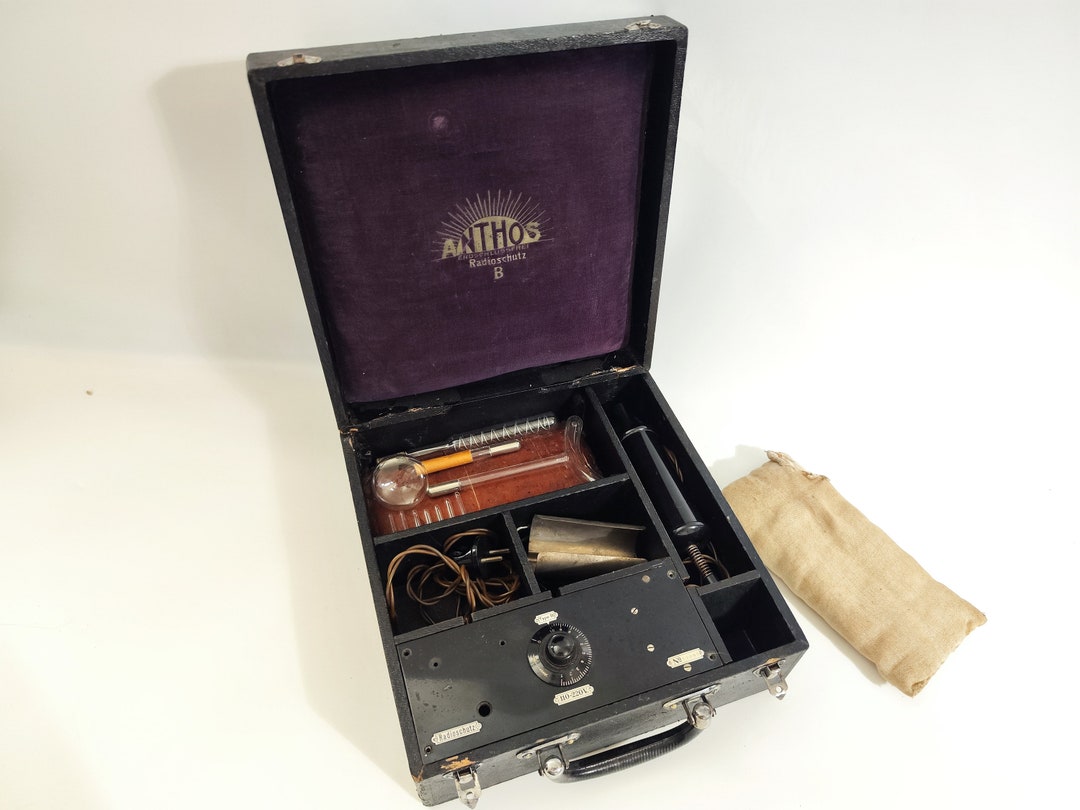 Rare VIOLET RAY MACHINE anthos / Ray Generator Rare Medical Equipment ...