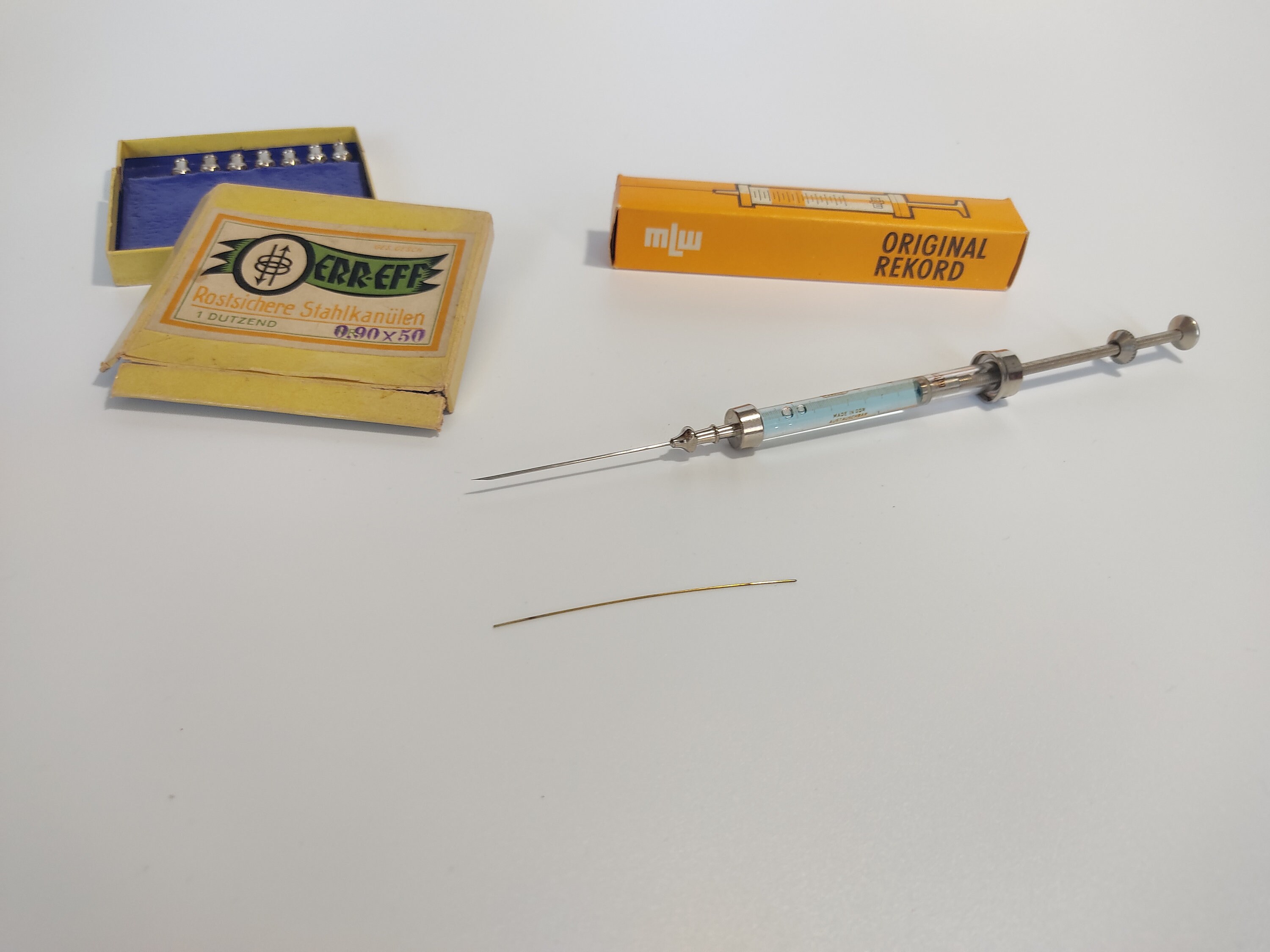 Antique Insulin Injection Set 1 Pc / 1 ML KIT Glass Syringe - Etsy