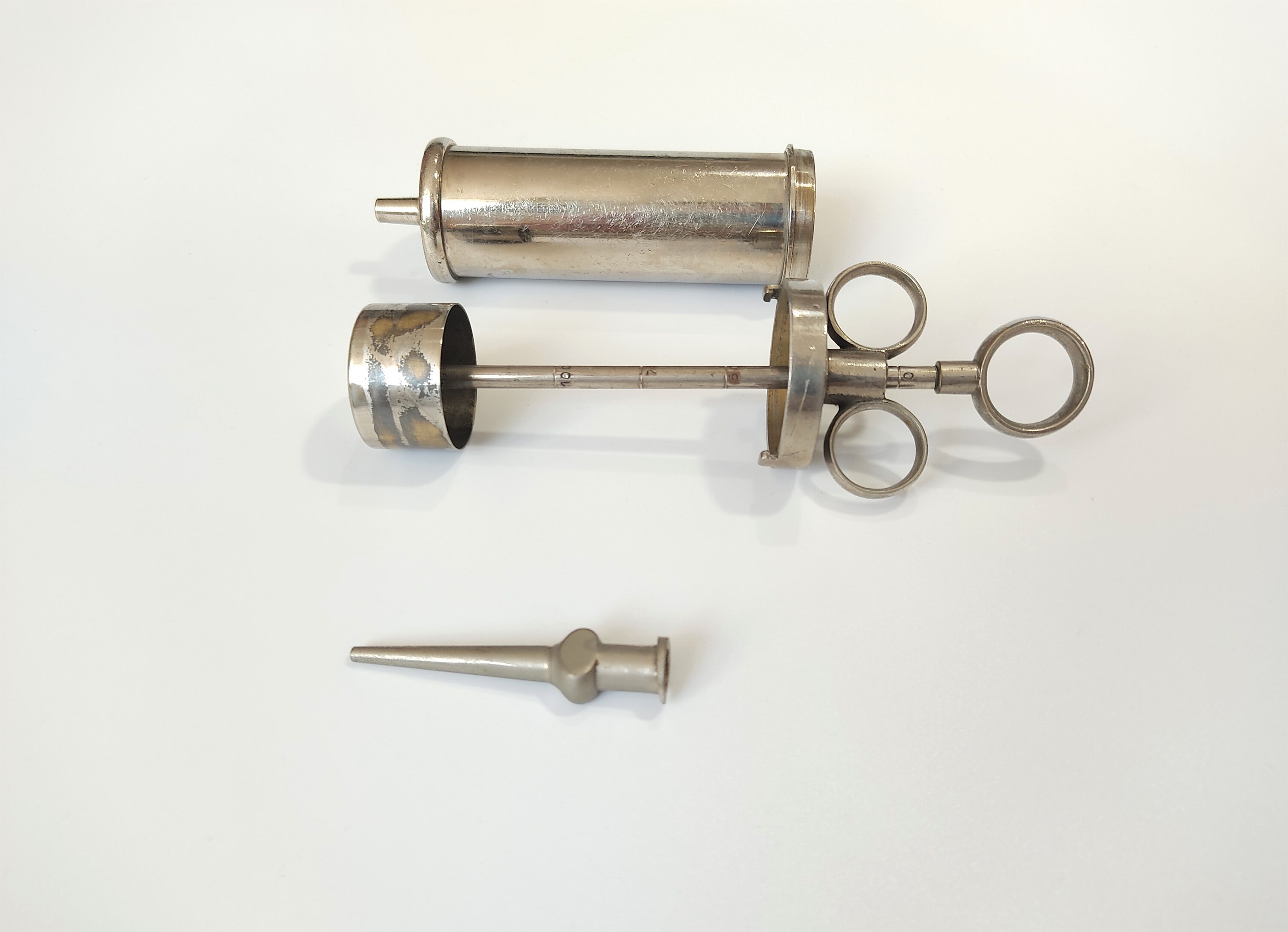 100 ML / 1 pc METAL Rinsing Syringe 100 cc Metal tip | Etsy