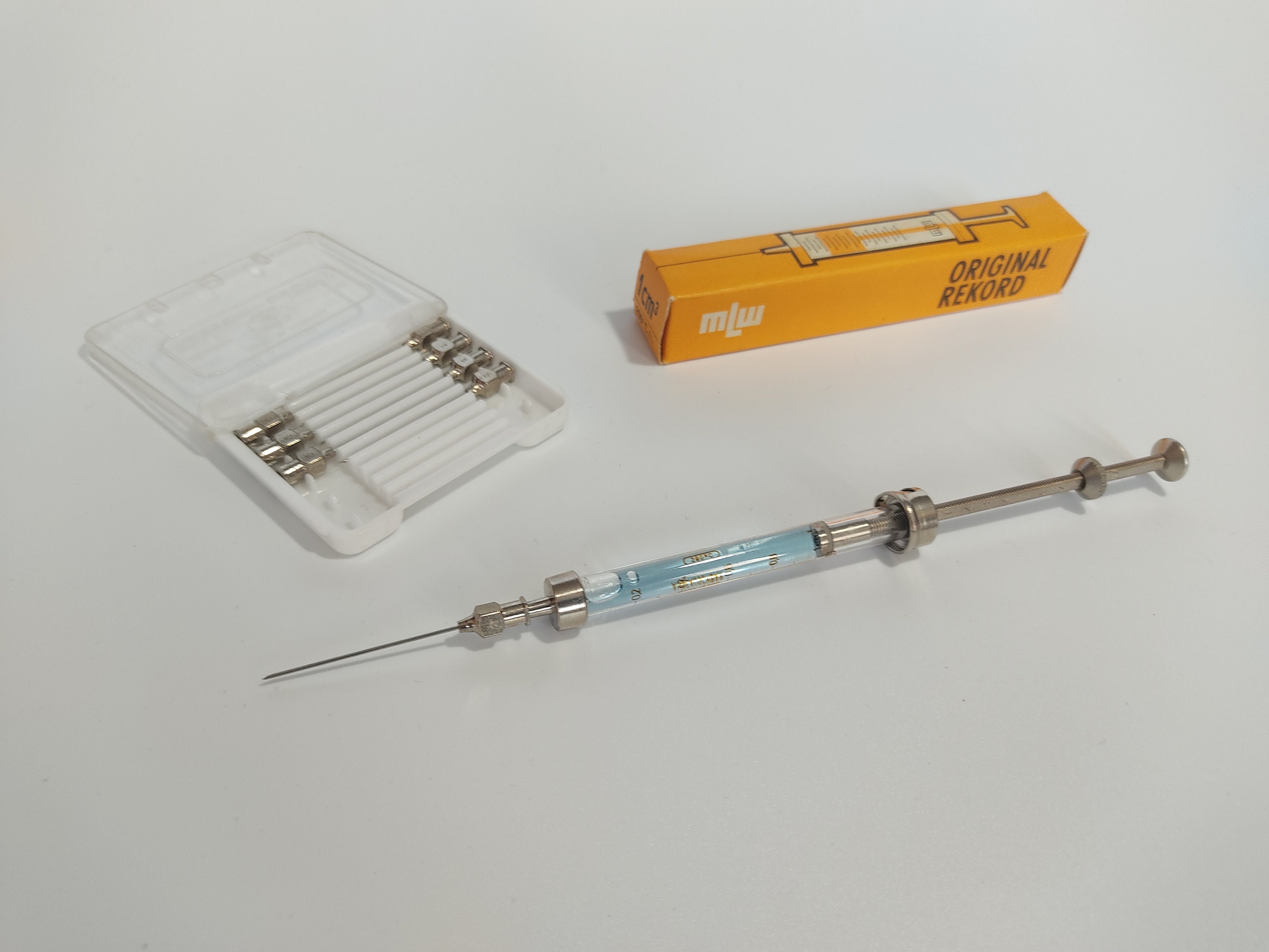 Antique Insulin Injection Set 1 Pc / 1 ML KIT Glass Syringe - Etsy UK