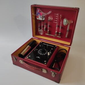 Vintage VIOLET RAY MACHINE Holo Electron Paris Ray Generator / High ...