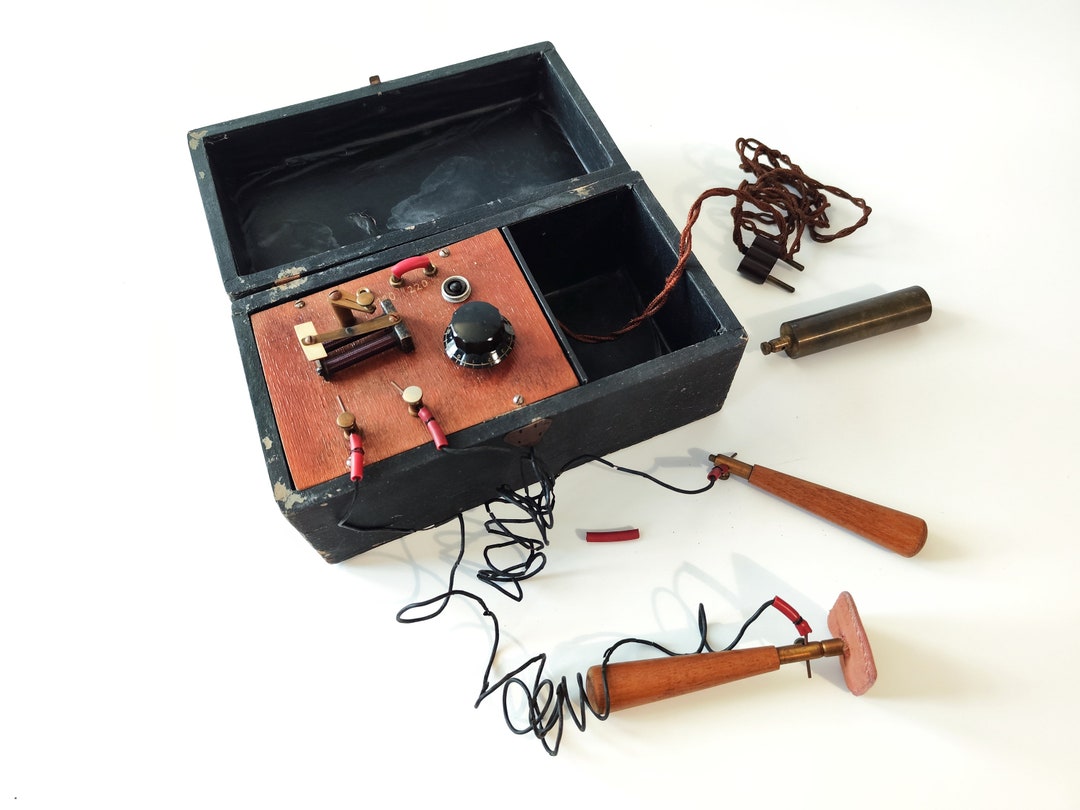 Super RARE Vintage SHOCK THERAPY / - Rare Medical Equipment Treatment ...