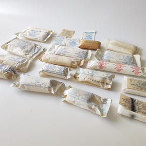 Full SET / Vintage Medical Tool Antique Healthcare Bandage First Aid ...