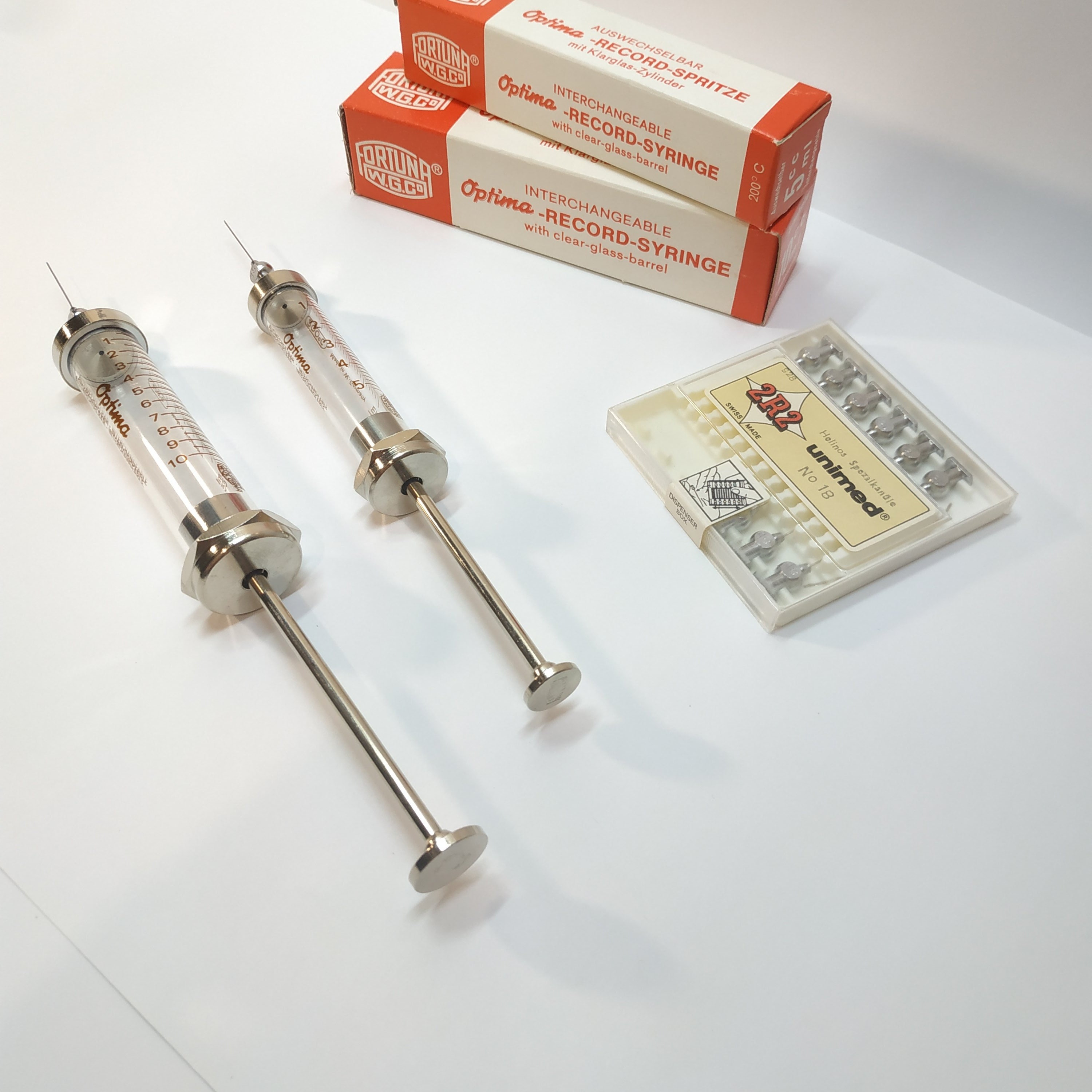 5 Ml 10 Ml NEW Glass Syringe 1 Box Record Needles - Etsy