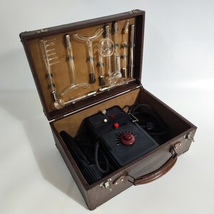 Rare VIOLET RAY MACHINE "ixu" / Ray Generator - Rare Medical Equipment ...