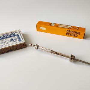 Vintage Medical Old Injection Collectibles 1 Ml NEW Glass Syringe + 1 ...