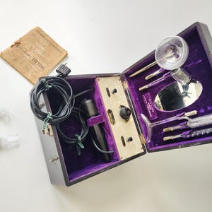 Rare Vintage Violet Ray Machine - Rare Medical Equipment Treatment ...