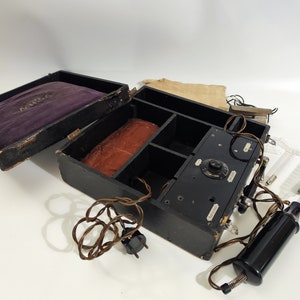 Rare VIOLET RAY MACHINE anthos / Ray Generator Rare Medical Equipment ...