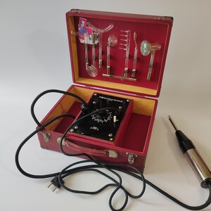 Vintage VIOLET RAY MACHINE Holo Electron Paris Ray Generator / High ...