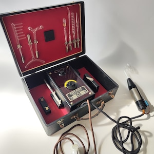 Vintage VIOLET RAY MACHINE / Old Ray Generator - Rare Medical Equipment ...