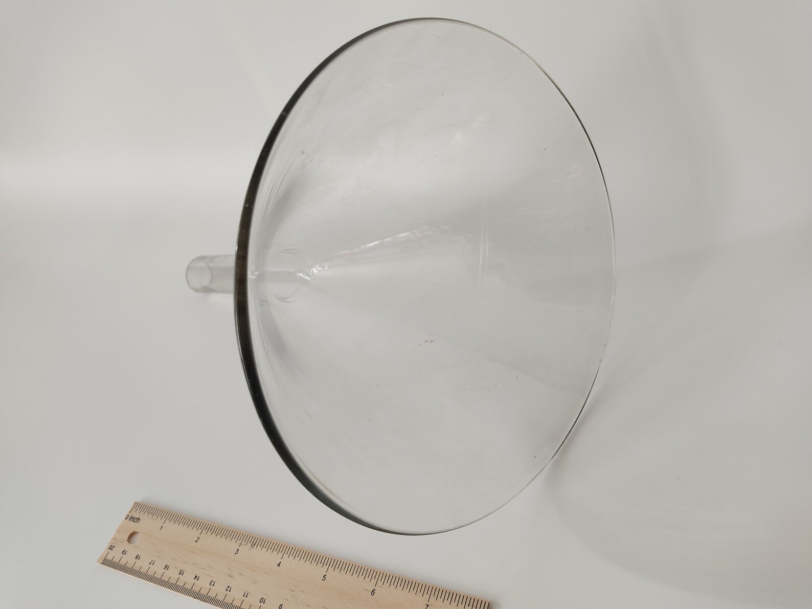 Damaged Antique Large Laboratory Glass Funnel Laboratory - Etsy