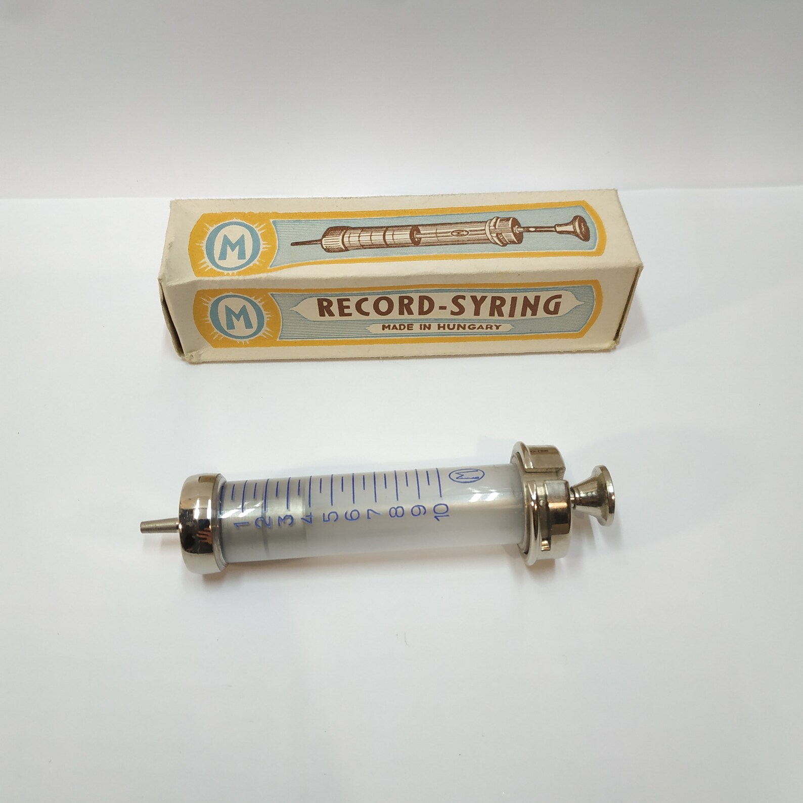 Vintage Medical 1 Pc / 5 ML B Glass Syringe Record - Etsy