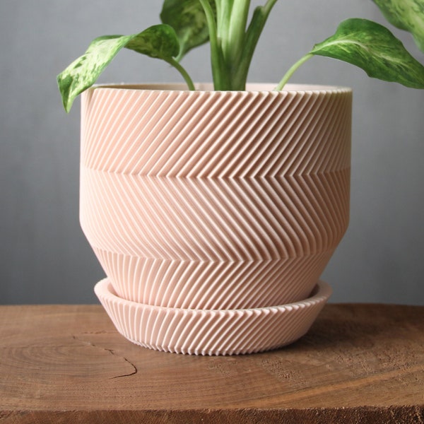 Pink Planter - Etsy