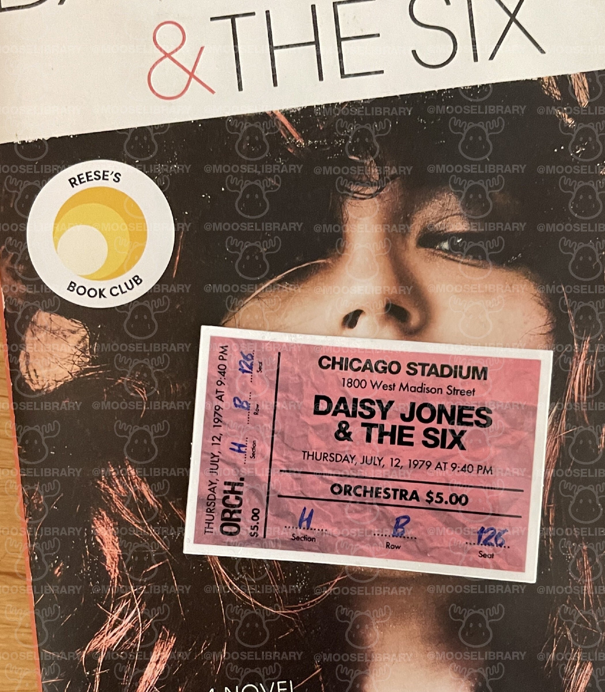 Daisy Jones and the Six Concert Ticket Waterproof Stickers - Etsy