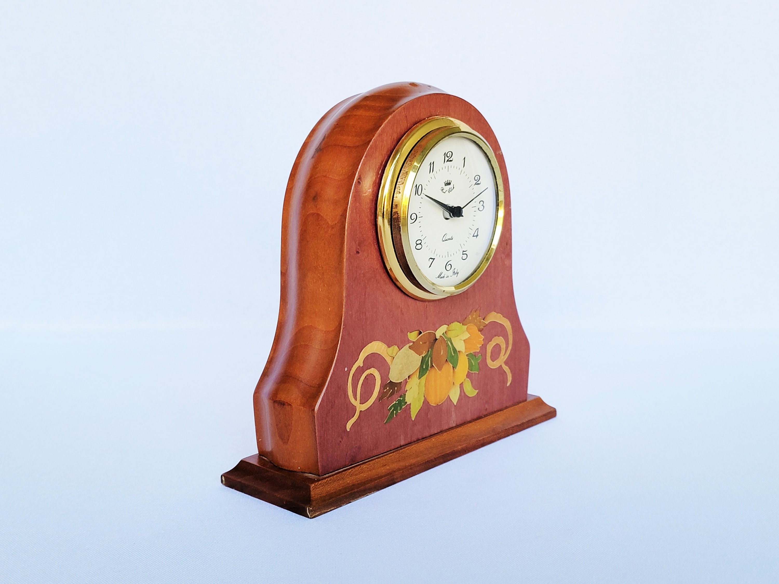 Italian Desk Clock With Quartz Movement Made by Real Clock in Italy - Etsy