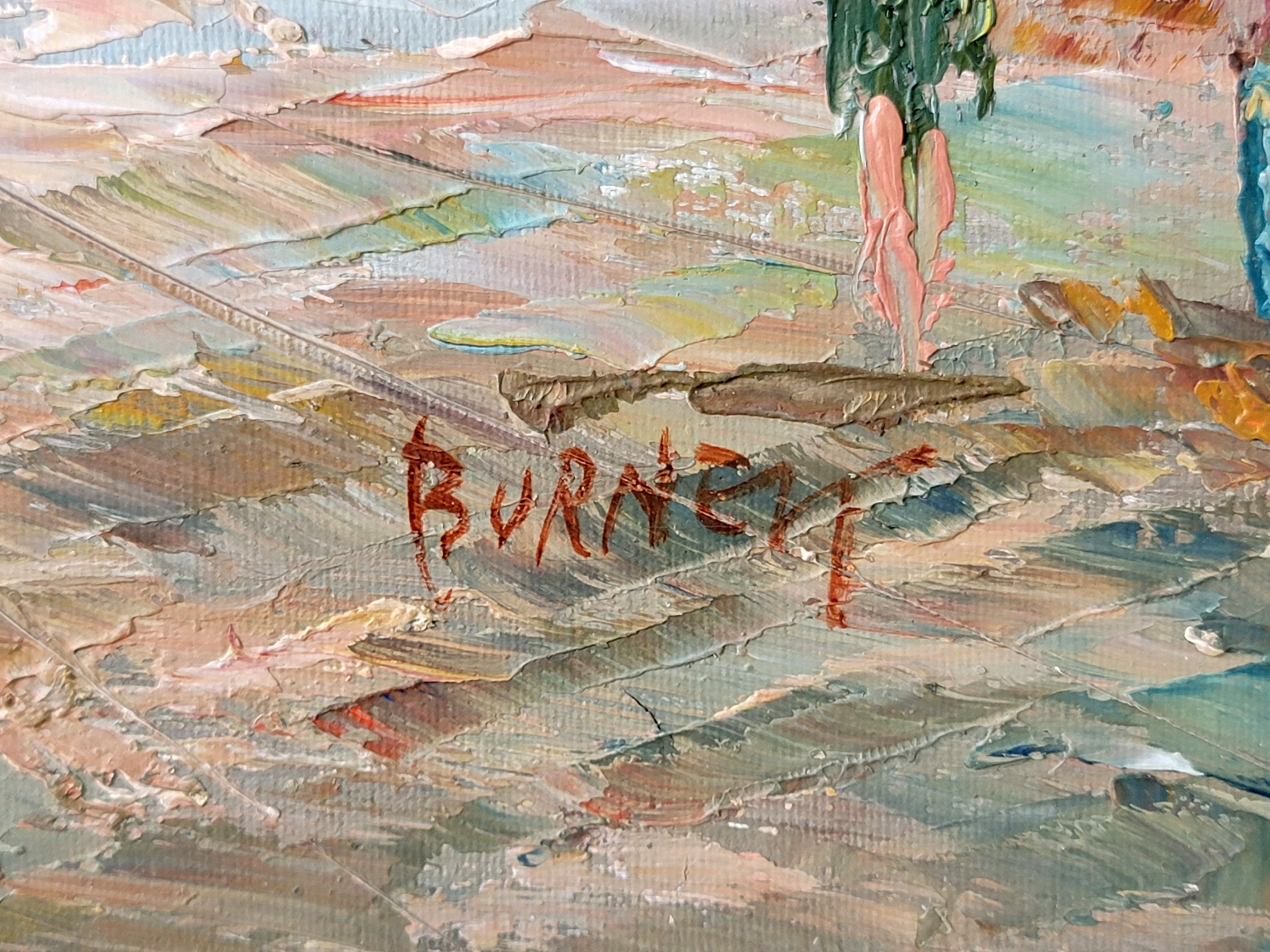 Caroline Burnett Impressionist Oil Painting on Canvas Paris - Etsy