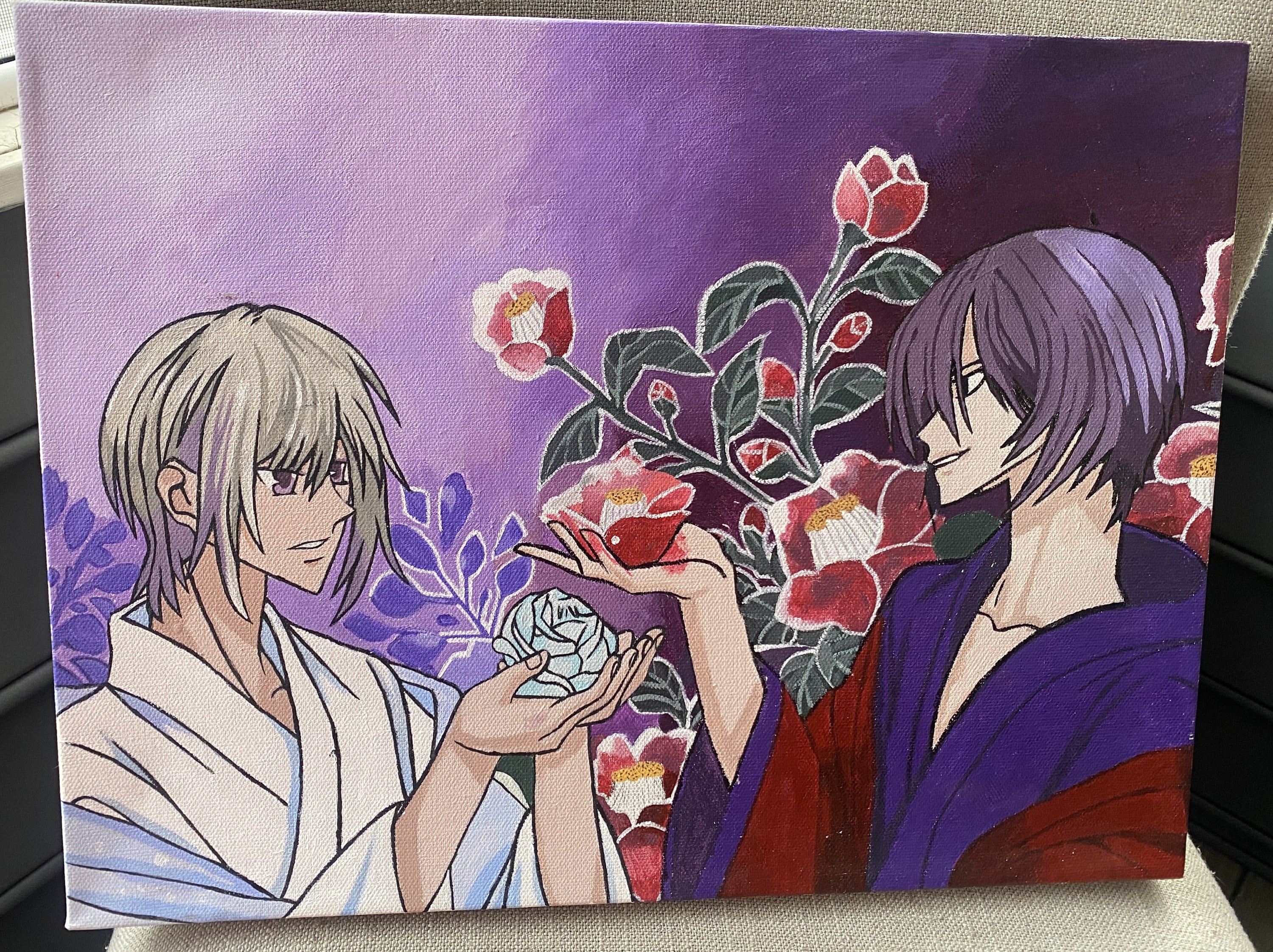 Custom Acrylic Anime Paintings - Etsy