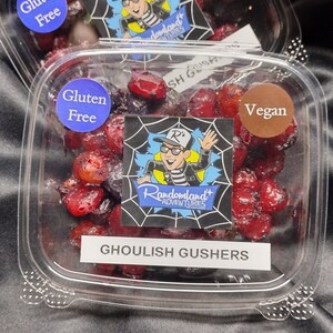 Ghoulish Gushers Vegan Gluten Free Justin Scarred Randomland Adventures ...