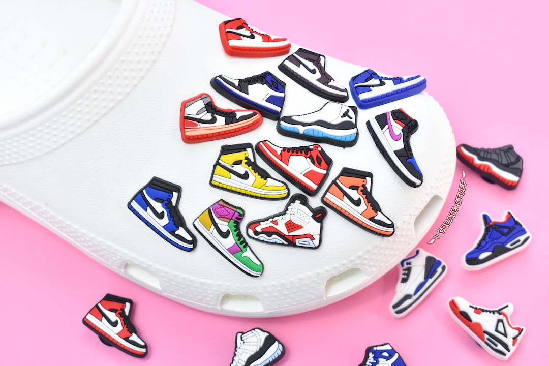 Croc Charm High Tops, Sneaker Shoe Charms, Croc Shoes Accessories ...