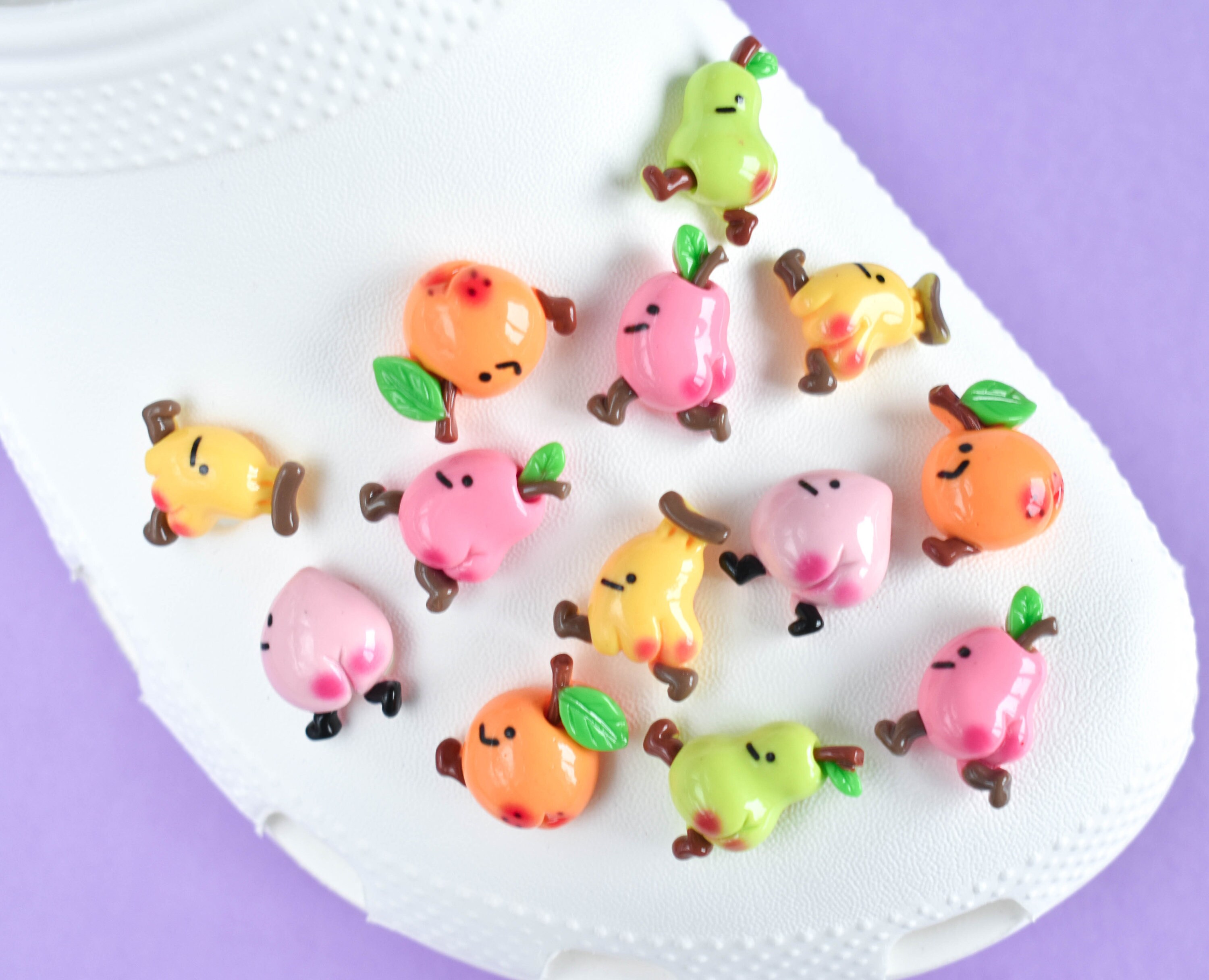 SHOE CHARMS Fruit Butts Y2K Aesthetic Kidcore Shoe Pins - Etsy